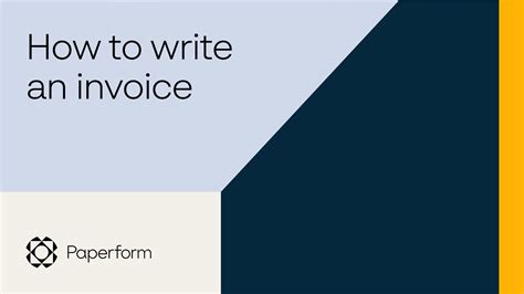 How To Write An Invoice In Easy Steps Steal Our Template