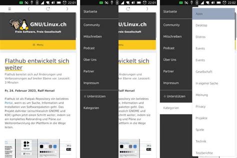 Kurz Informiert Gnulinuxch Als App Für Ubuntu Touch S3n·net
