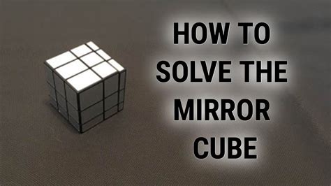 How To Solve The Mirror Cube EASY Method YouTube