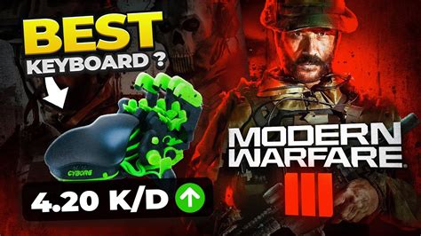 The CRAZIEST Keyboard On Modern Warfare 3 My Keybinds YouTube