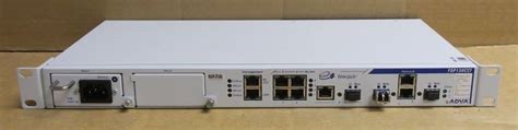 Adva Fsp150ccf 825 Etherjack Optical Networking Carrier Ethernet Switch 1x Psu