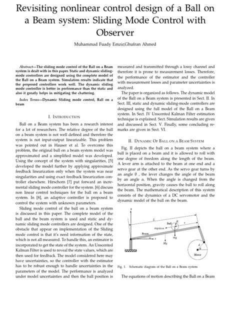 Revisiting Nonlinear Control Design Of A Pdf Kalman Filter Mathematical Physics
