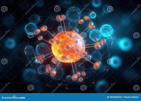 Atomic Nucleus Electrons Neutrons Protons Model Shows That An Atom Is Mostly Empty Space With