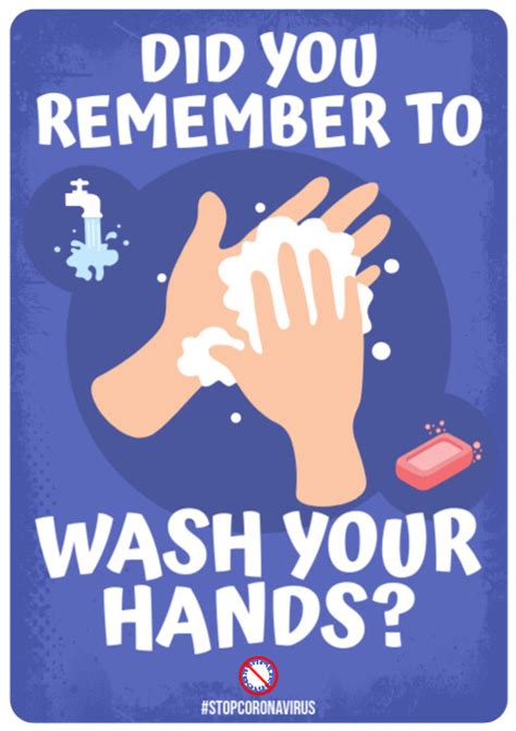 Wash Your Hands Poster Template Postermywall