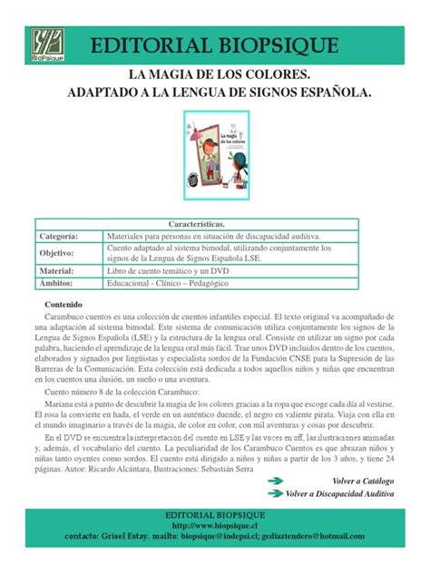 Aud 012 La Magia De Los Colores Pdf Pdf