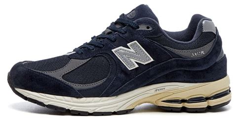 New Balance Suede 2002r Trainers In Navy Blue For Men Lyst Uk