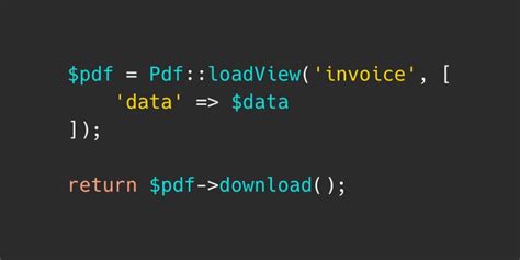 Laravel News On Linkedin Laravel And Dompdf Generate Simple Invoice