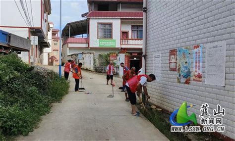 祠堂圩镇：清洁村庄卫生 共创美好家园乡镇动态蓝山新闻网