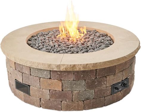 The Outdoor Greatroom Company Diy Bronson Block Round Gas