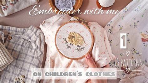 آموزش گلدوزی با دست لباس بچه گانه