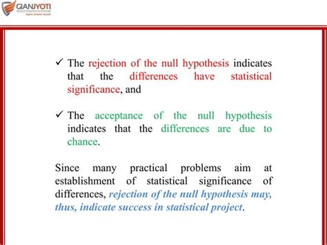 Statistical Inference Concept Procedure Of Hypothesis Testing Ppt