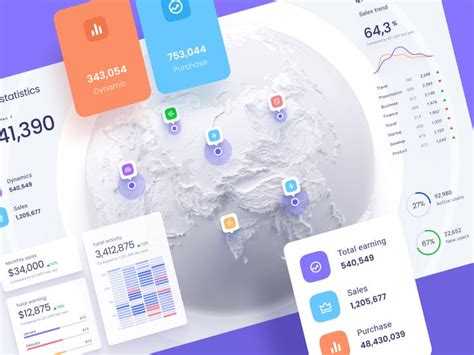 Map Dataviz Template Dashboard Design Map Data Visualization Design