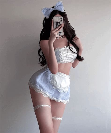 앨리스 리본 초커 코스튬 세트 코스프레 할로윈 연말 크리스마스 방울 레이스 섹시코스튬 남친선물 파티룩 클럽 기념일 아프리카 방송 Bj 여캠 컨셉촬영 블루 체크 투피스 에이블리