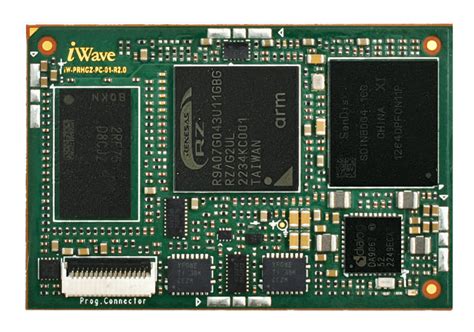 Renesas RZ G UL Or RZ A UL Or RZ Five Based OSM MF LGA Module IWave Systems