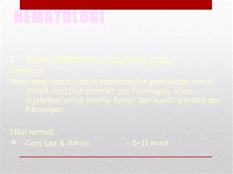 Hematologi Hemaglobin Ppt