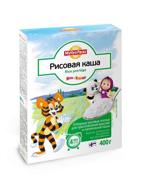 ნატურლენდი • Naturland მილინ პარასი ”თაიგერი” ბრინჯის ფაფა 400გრ 4წთ