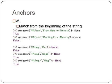 Bioinformatics Tools Regular Expressions Introduction To Regular Expressions