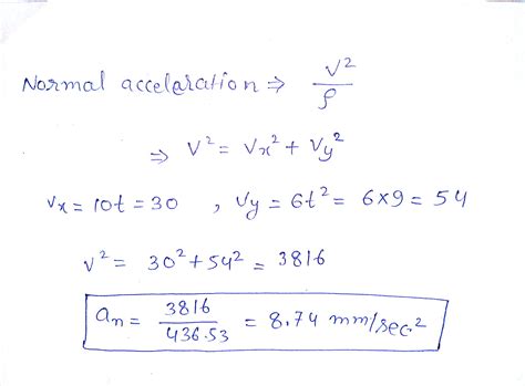 Solved A Particle Which Moves In Two Dimensional Curvilinear Motion Has 1 Answer