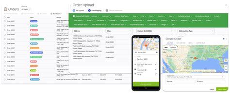Order Delivery Management System Orders List And Territories