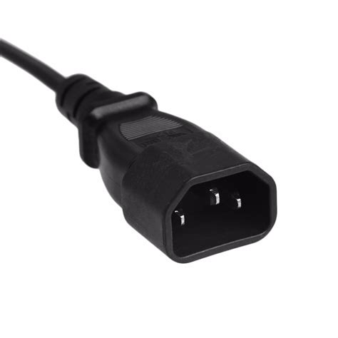 Iec 3 Pin Kettle C14 Male To C7 Female Converter A Grandado