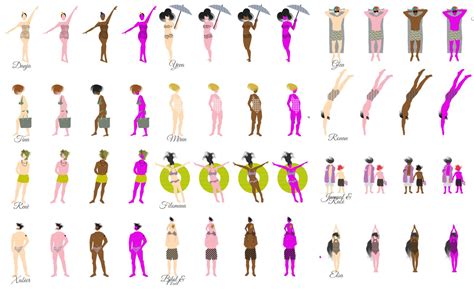 Cutout Mix Is A Diverse Range Of Graphic Figures For Architectural Renderings