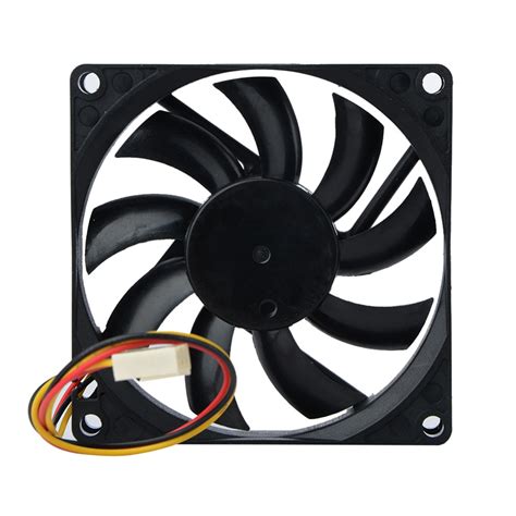 Cooling Fan 12v 80mm Dc Computer Case 12v 3 Pin Wi Vicedeal
