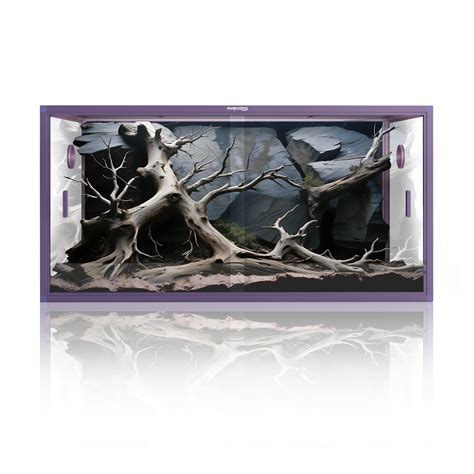 Phailozoo 120 Gallon Front Opening Terrarium For Pets With Bioactive