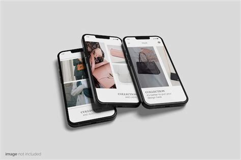 스마트 폰 디스플레이 모형 프리미엄 Psd 파일