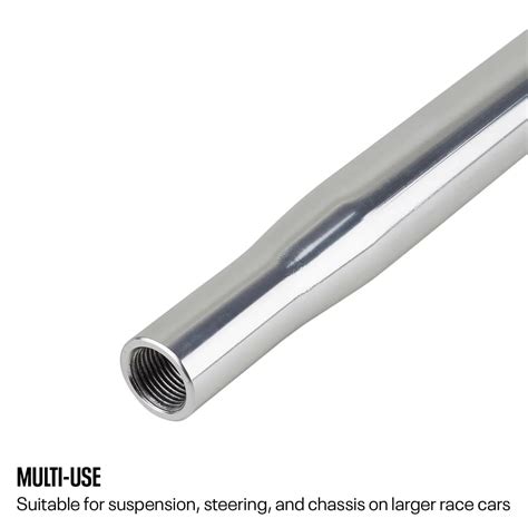 Swedged 6061 Aluminum Radius Rod For 58 Inch Heim Swedged 6061 Aluminum Radius Rod For 58 Inch Heim