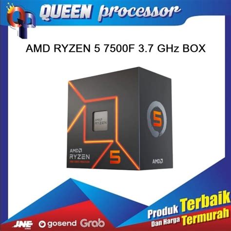 Jual Processor Amd Ryzen 5 7500f 3 7ghz Box Socketam5 Jakarta Pusat Queenprocessor Tokopedia