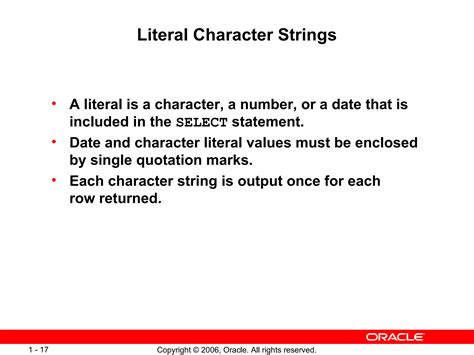 Les01 Retrieving Data Using The Sql Select Statement Ppt