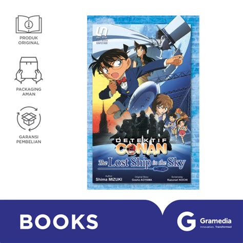 Light Novel Detektif Conan Lost Ship In The Sky Lazada Indonesia