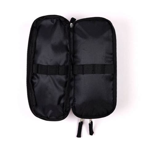 Triple Zip Pencil Pouch Black Daisies Yoobi 1 Ct Shipt