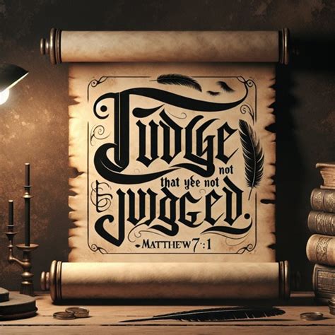 What Does Matthew 7 1 2 Mean Bible Art