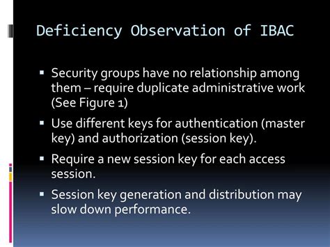 Ppt Development Of An Open Network Hierarchical Identity Based Access Control System