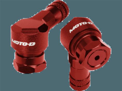 Ducati Motorcycles Titanium 90 Degree Motorcycle Tire Valves 83mm