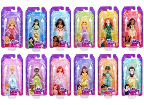 Mattel Disney Princess Small Poseable Doll Each Mtthlw69