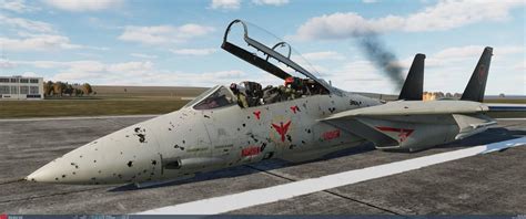 My Best Landing To Date In The F 14 Tomcat Unfortunately It Was After An Enemy Missile Took Out