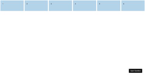 Flexbox Grid Example Codesandbox