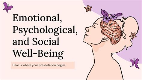 Emotional Psychological And Social Well Being Presentation