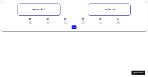 Assignment Codesandbox