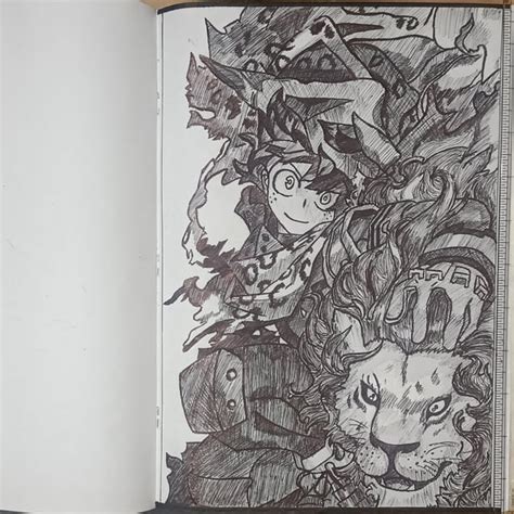 I Just Finished Drawing The Cover Artwork Of Mha Team Up Missions