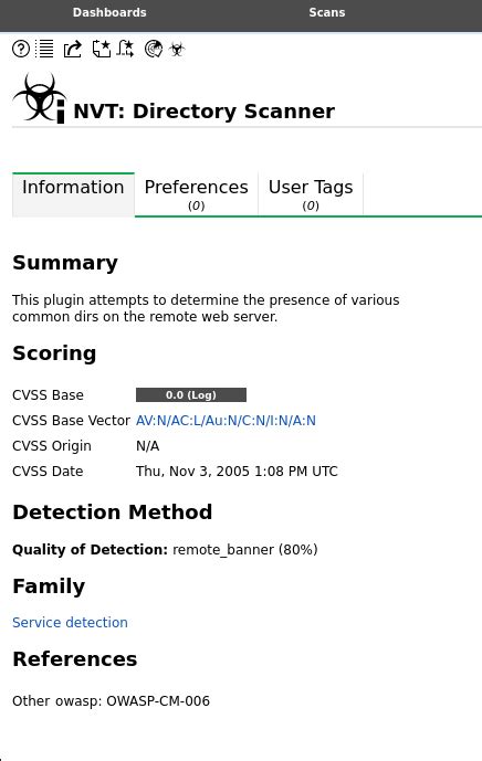 Nvt Timed Out Error Message Scanning Scan Configuration Greenbone Community Forum