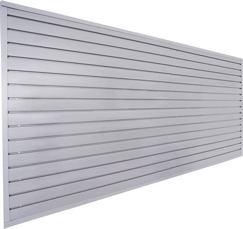 Slatwall Panel Garage Wall Organizer Heavy Duty Wall Mounted Pvc Slat