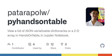 Pyhandsontable A Database Viewer For Jupyter Notebook In Handsontable