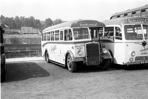 The Transport Library Western Smt Leyland Ps1 602 Csd8 At Dumfries In 1963 11 6 63 J S