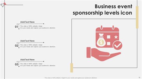 Sponsorship Levels Powerpoint Ppt Template Bundles Ppt Powerpoint