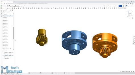 How Planetary Gears Work 3d Printed Planetary Gearbox Design And Test