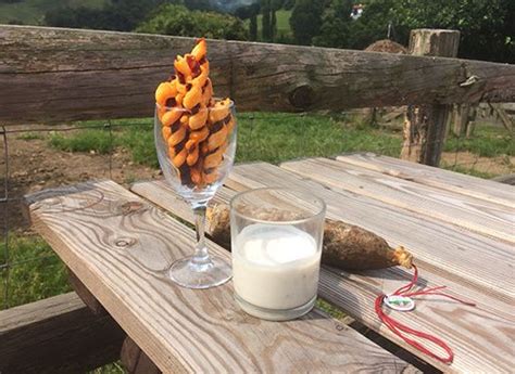 Tortillons De Chorizo Des Aldudes Et Crème De Brebis Pierre Oteiza