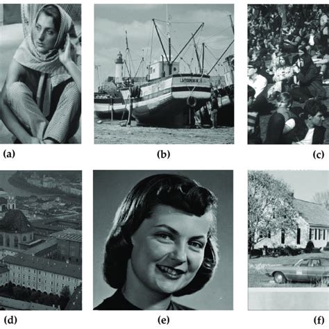 Test Images A Barbara B Boat C Crowd D Town E Girlface Download Scientific